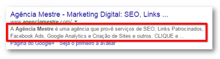 SEO para Meta Description: Conheça Mais Sobre Essa Meta Tag | Agência ...