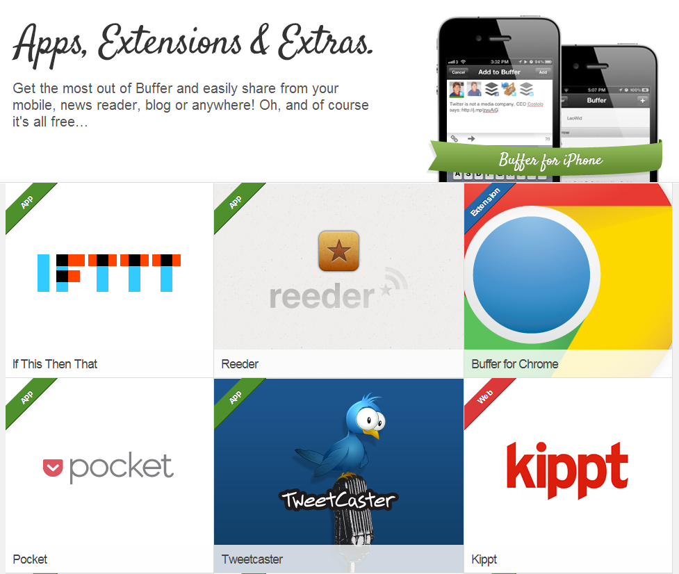 Buffer App - Aplicativo para Atualizar Redes Sociais | Agência Mestre