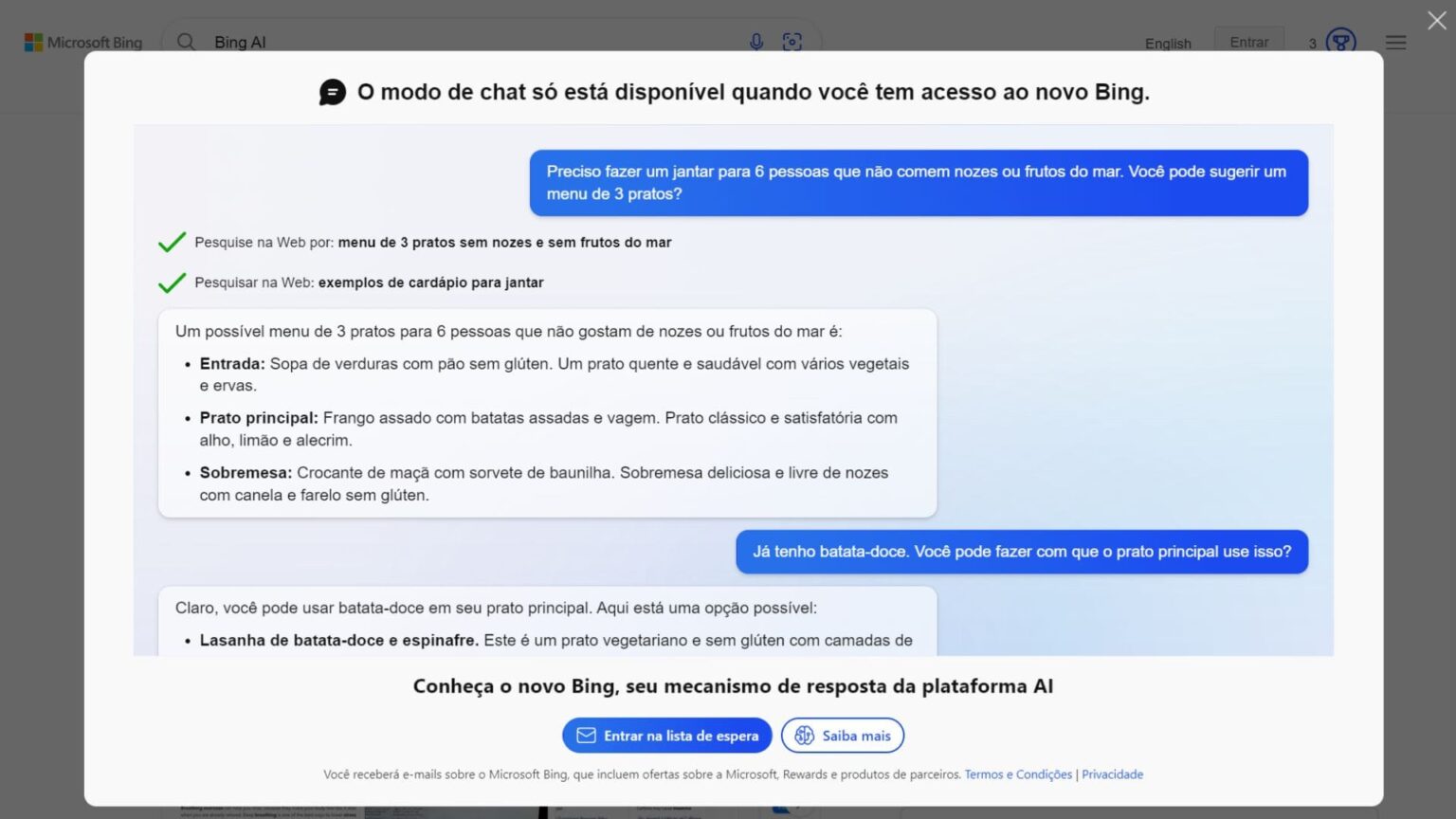 O Novo Bing: Conheça o Novo Buscador Incorporado a IA