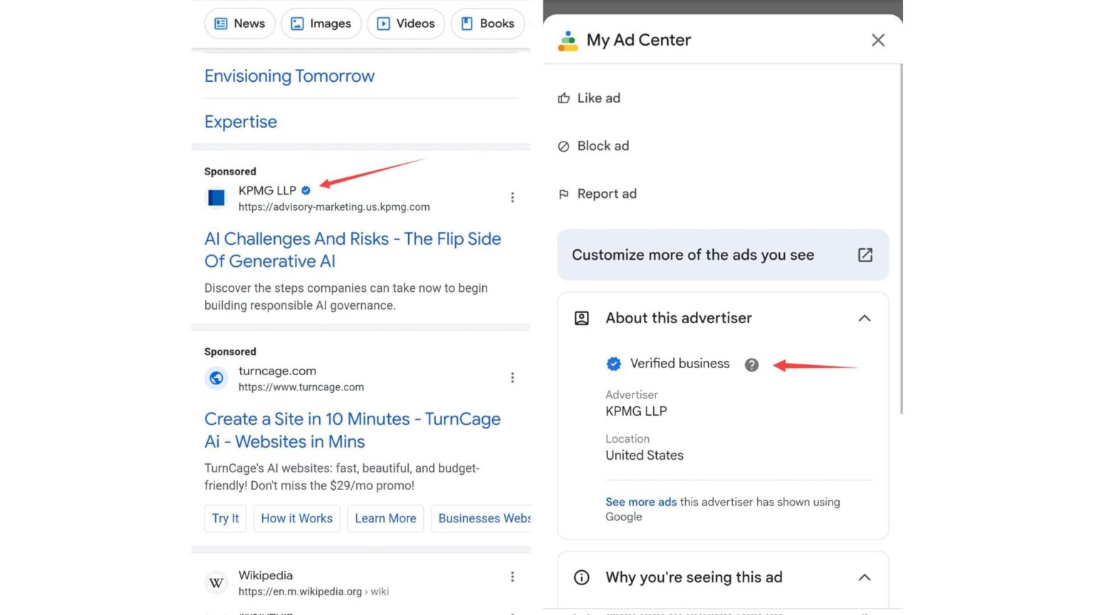 Selo de Verificação em Anúncios do Google Ads