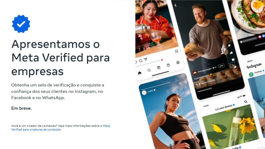 Meta Verified: Selo de Verificação Paga no Instagram e Facebook